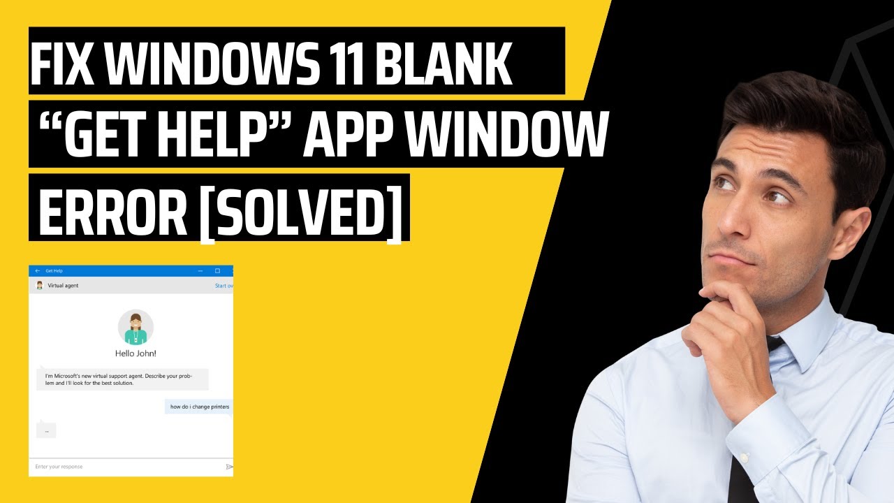 Fix Windows 11 Blank 