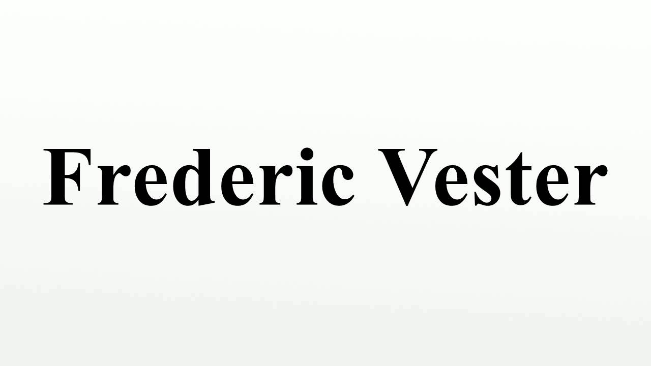 Frederic Vester - YouTube