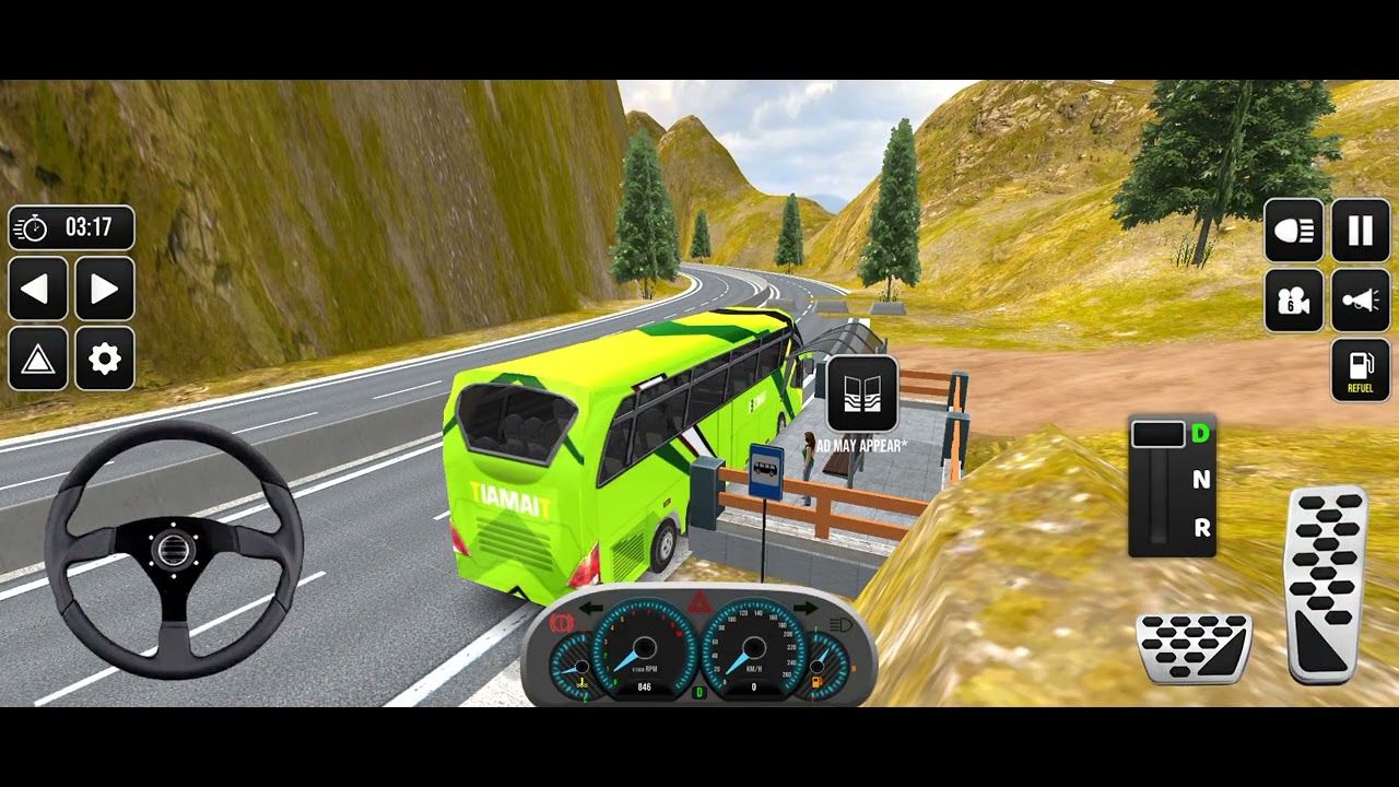 Coach Bus Game Experience | Realistic Bus Driving Game | Bus Wale Game ...