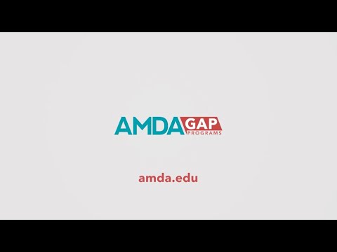 The AMDA Gap Program - YouTube