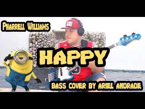 Pharrell Williams - Happy - Bass Cover - YouTube