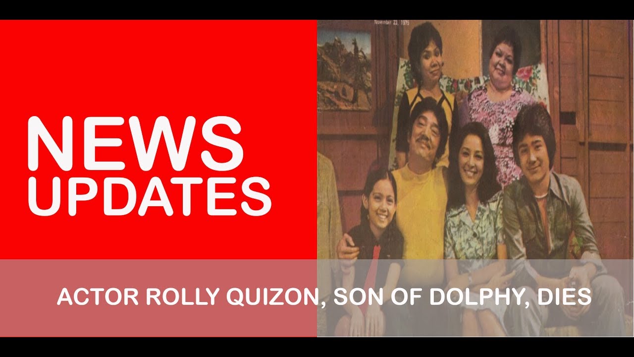 Actor Rolly Quizon, son of Dolphy, dies - YouTube