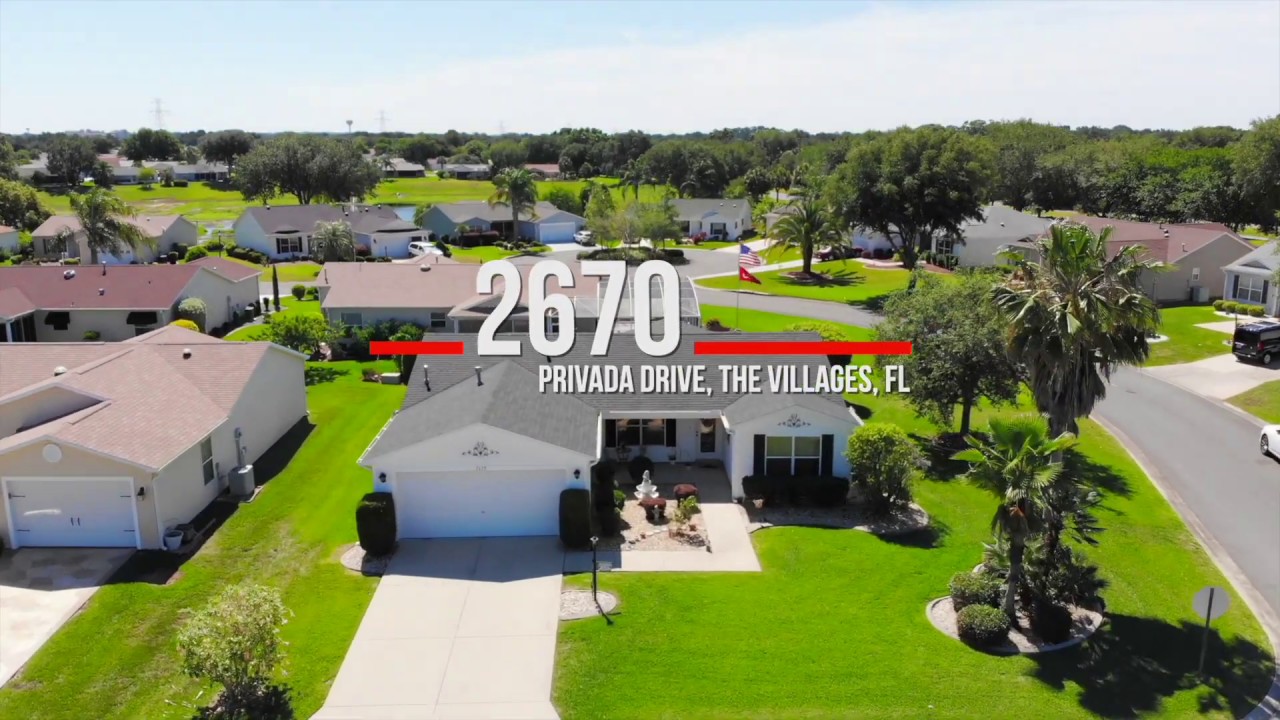 2670 Privada Drive, The Villages, FL - YouTube