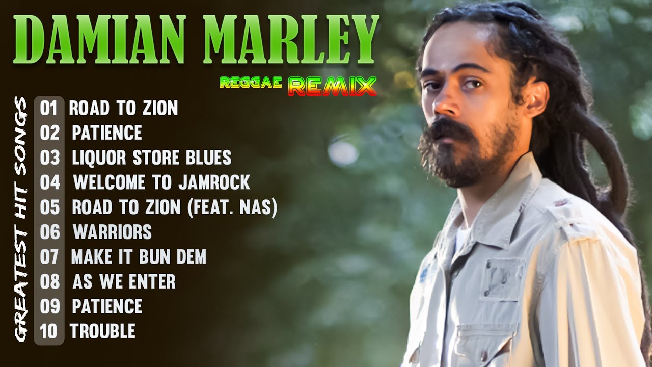The Best Of Damian Marley Greatest Hits Full Album Damian Marley Reggae ...