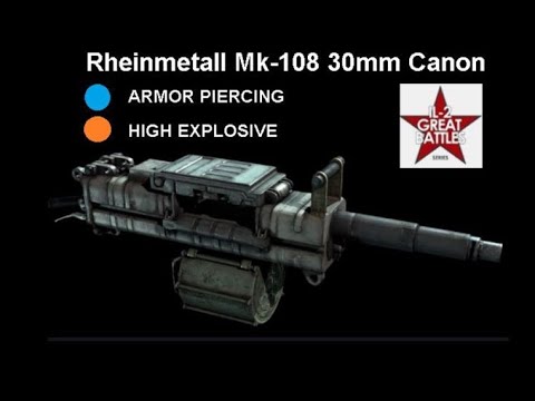 IL2 GREAT BATTLES LETS LOOK AT THE MK108 4K UHD - YouTube