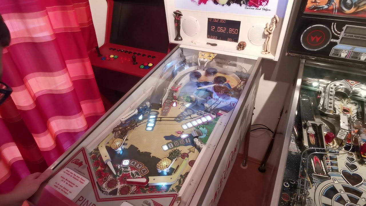 Trip To Yucatan Homebrew Pinball Machine - YouTube