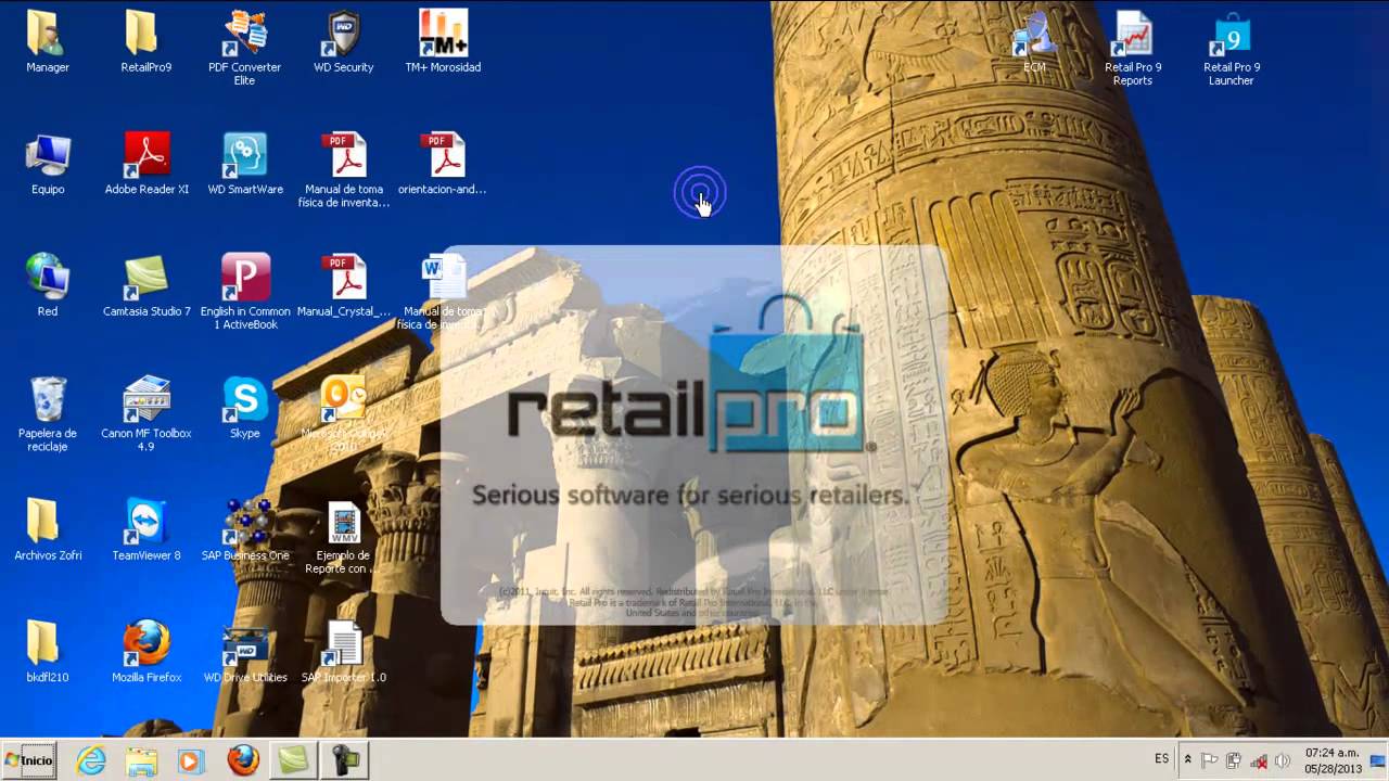 1 . Introduccion a Retail Pro 9 - ECM - YouTube