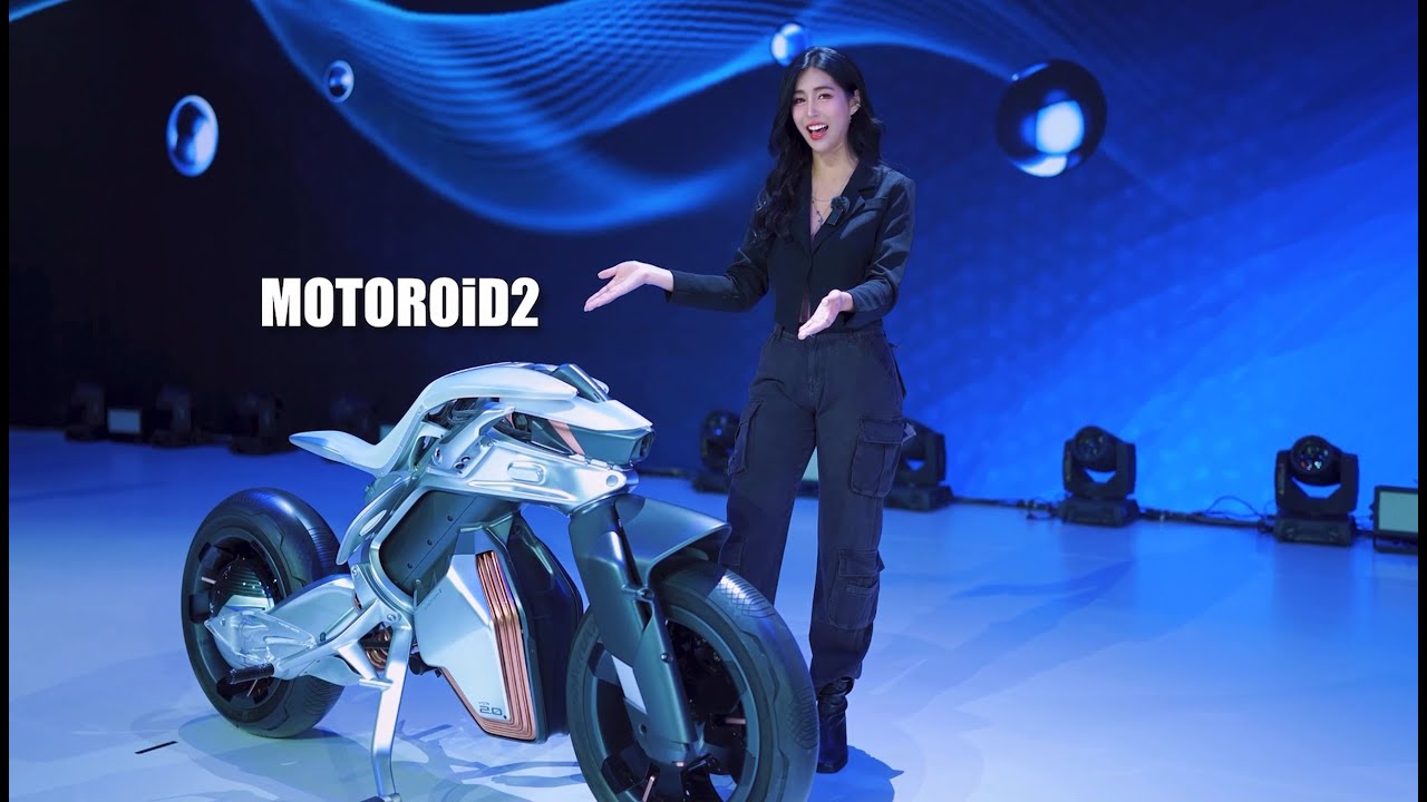 โชว์ตัวครั้งแรกในไทย มอเตอร์ไซค์ AI สุดล้ำ MOTOROiD2 - YouTube
