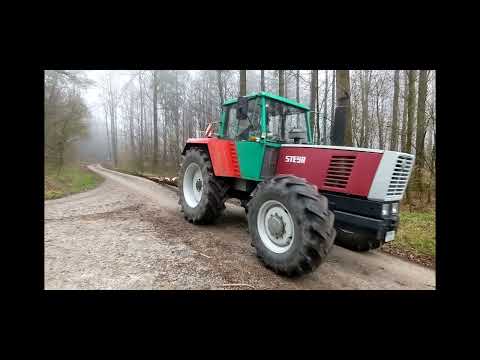 Farm Vlog #13 Steyr 1400a mit Seilwinde im Einsatz - YouTube
