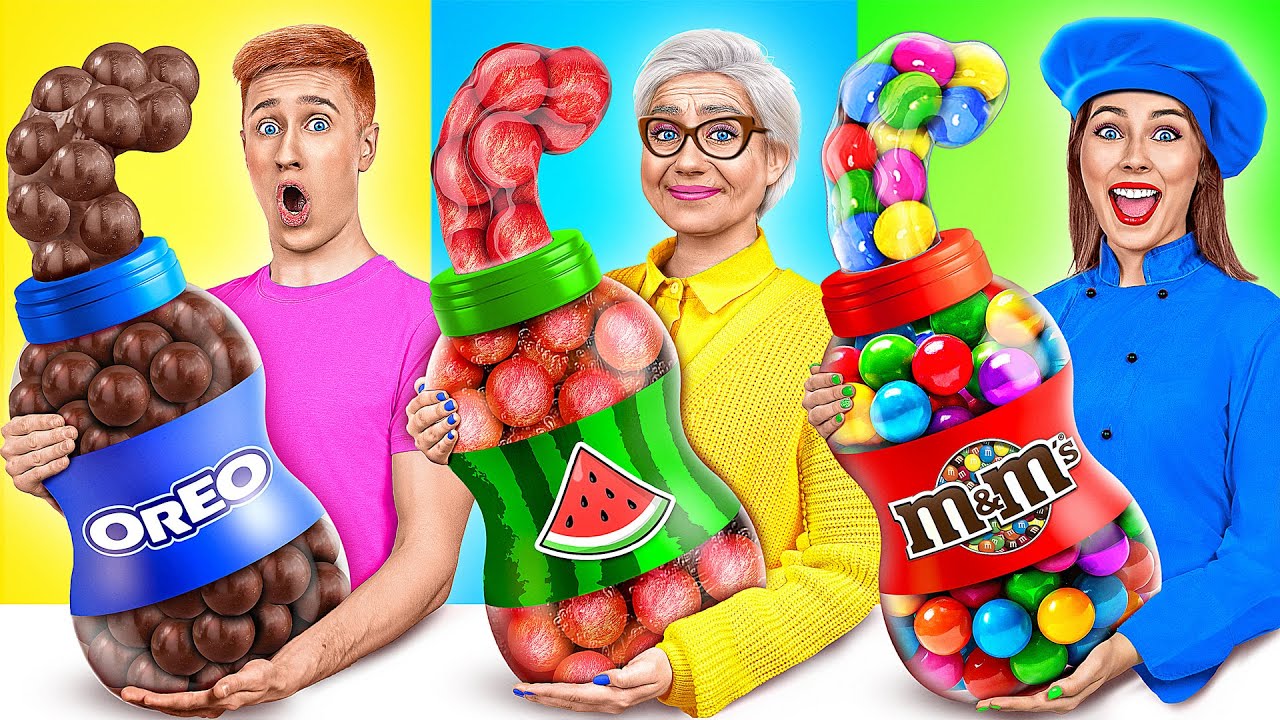 Me vs Grandma Cooking Challenge | Fantastic Kitchen Recipes by Multi DO ...