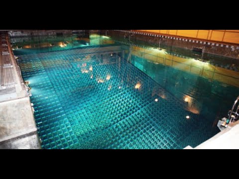 What Would Happen If You Fell Into A Pool Of Spent Nuclear Pool ? - YouTube