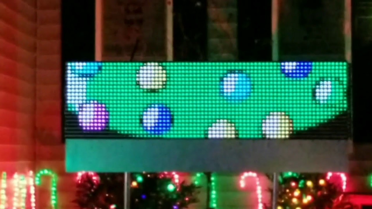 Christmas 2018 Matrix animations - YouTube