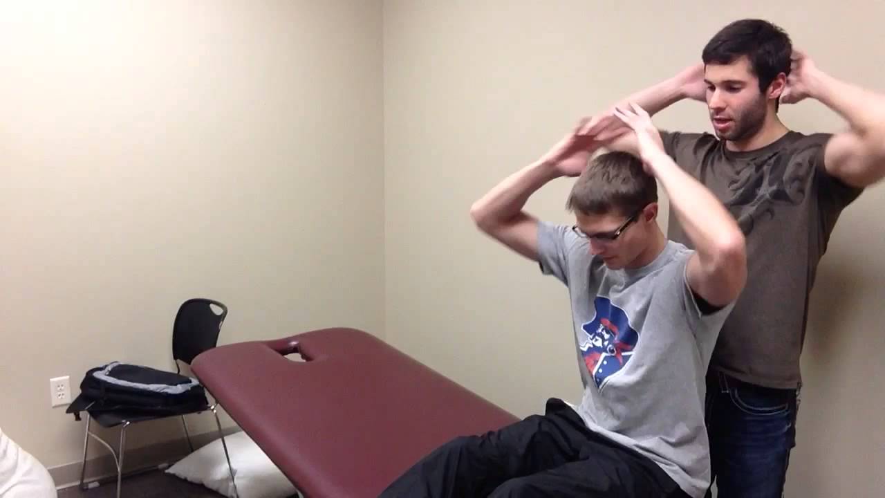 Cervico-thoracic Junction Manipulation - YouTube