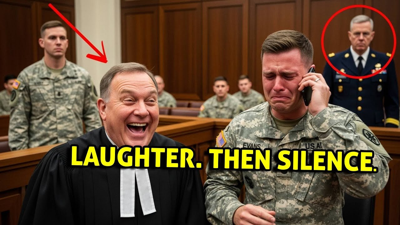 Judge Laughs at Crying Veteran in Court But Has No Idea Who's About to ...