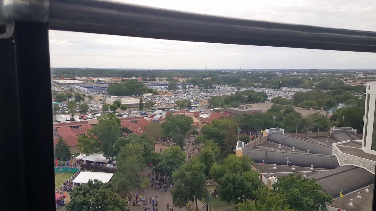 Space Tower Revolving - Minnesota State Fair 2019 - YouTube