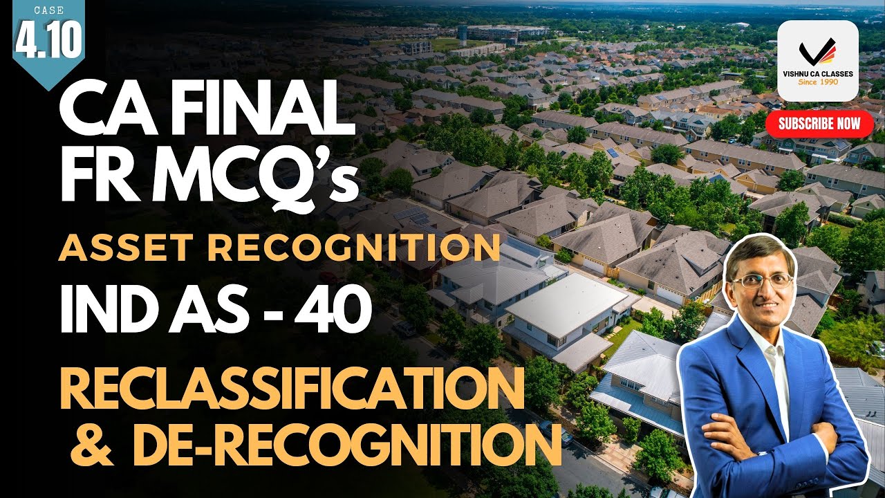 Ind AS 40 | Reclassification and de-recognition of Property | CA Final ...