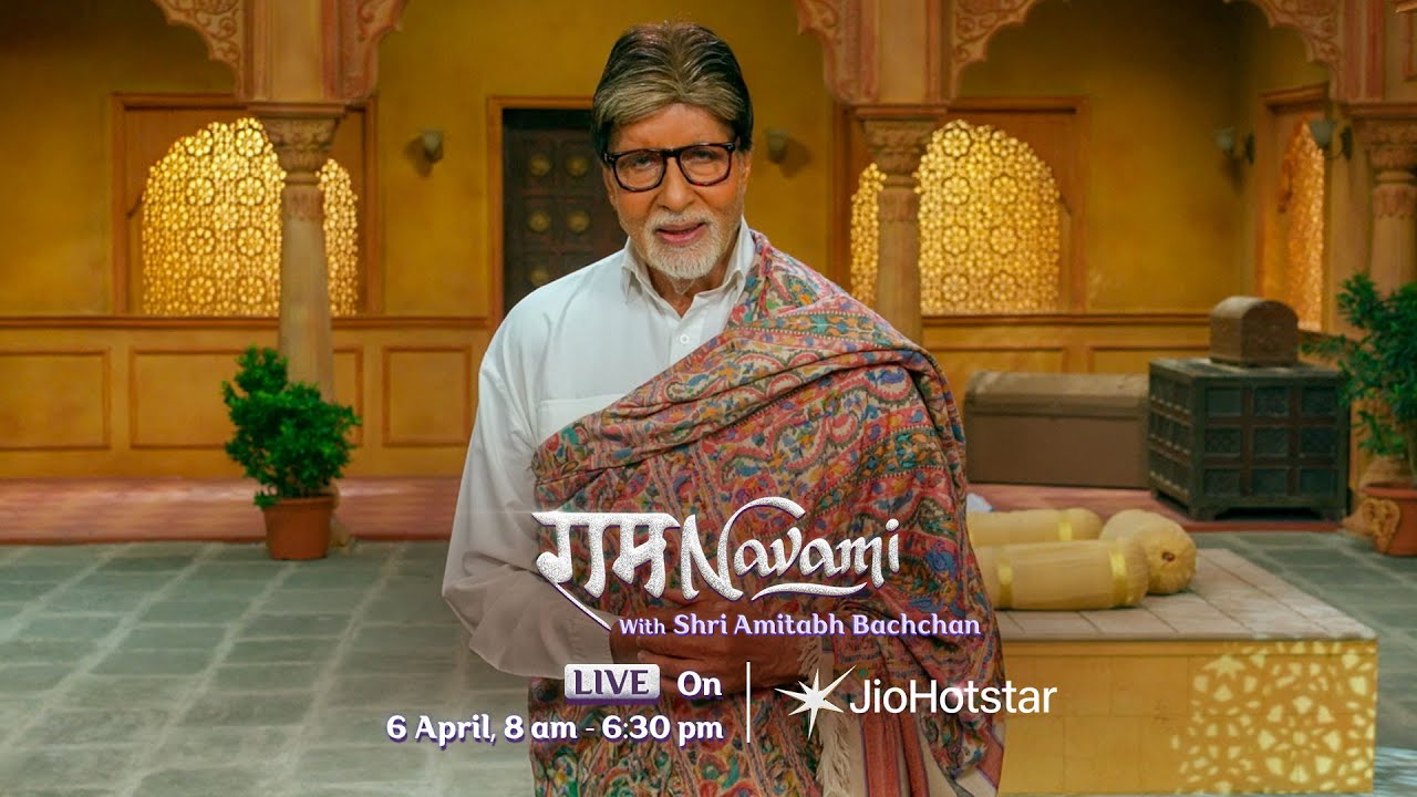 Ram Navami Live with Shri Amitabh Bachchan | Streaming April 6 ...