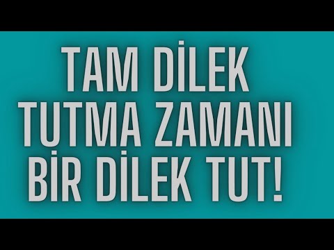 HAYDİ BİR DİLEK TUT GERÇEK OLSUN! -  etkili ritüel