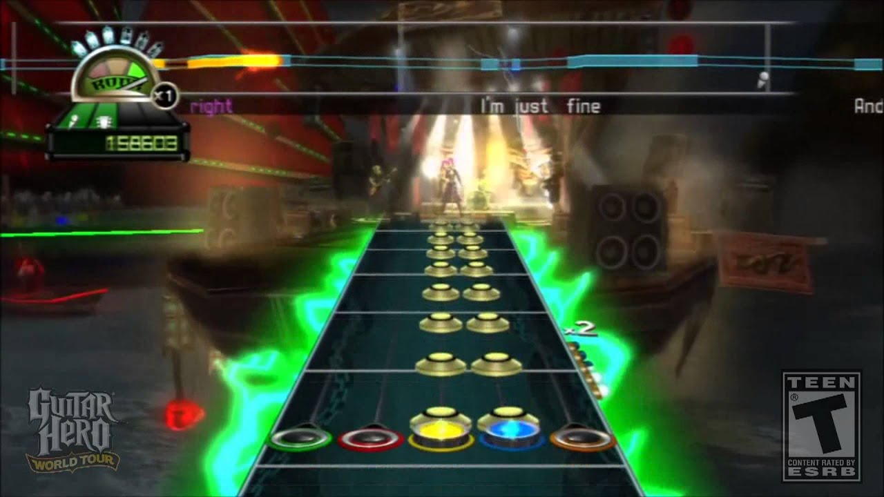 Playtime: Guitar Hero World Tour (So What - Pink) HD 1080 - YouTube