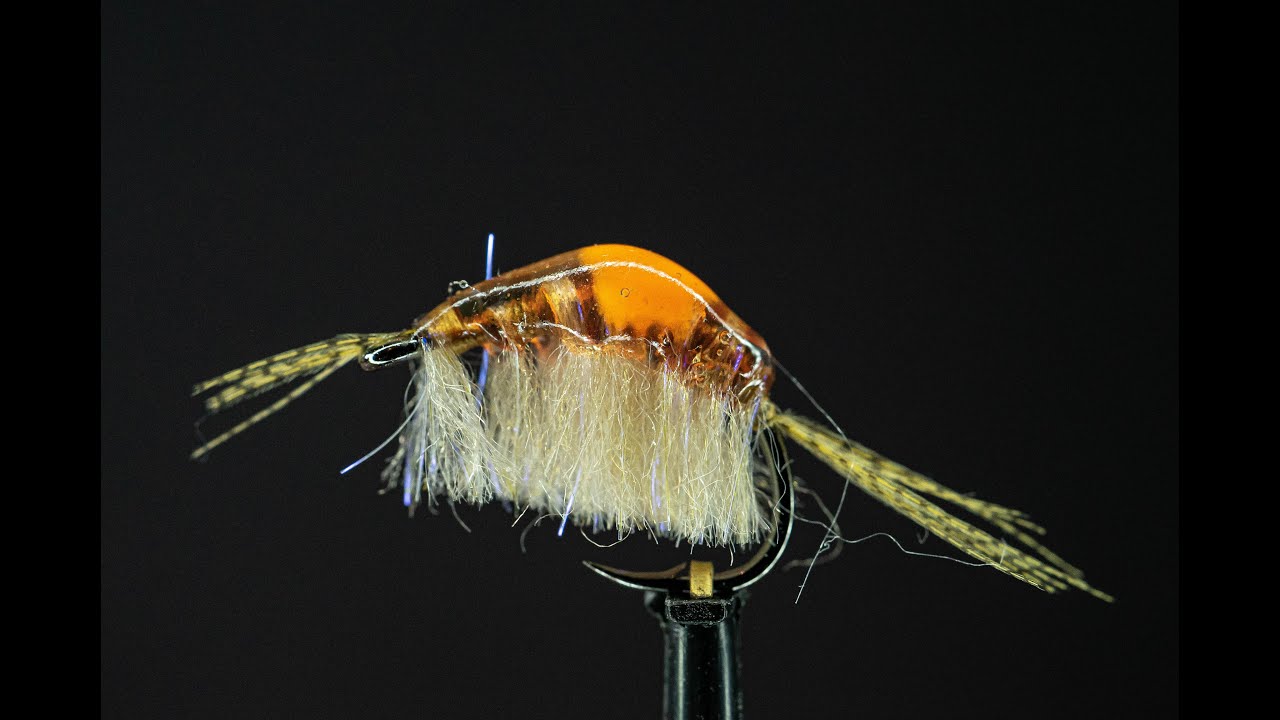 Fly Tying Saltwater Gammarus Scud Steamer for Seatrout, Bass and Trout ...