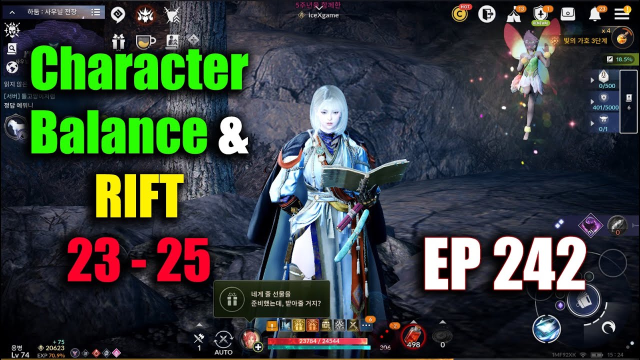 Black Desert Mobile Character Balance & Rift 23 to 25 EP 242 - YouTube