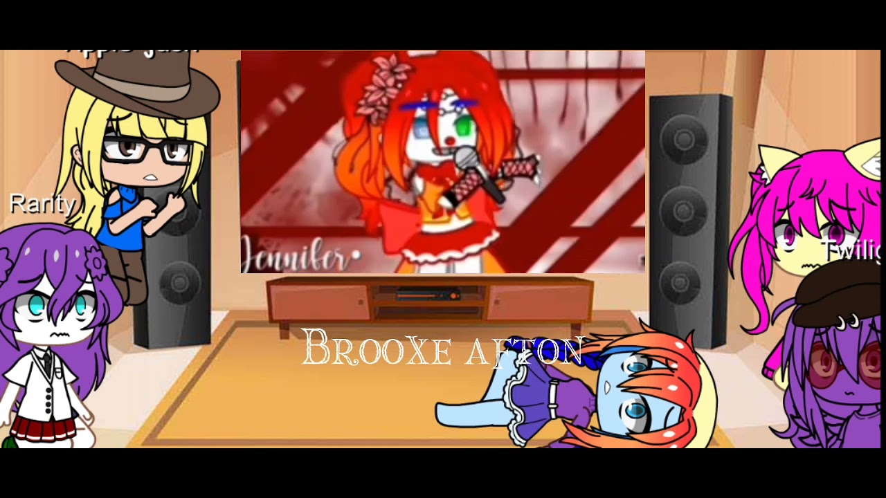 MLP react to Afton family Part 1 - YouTube