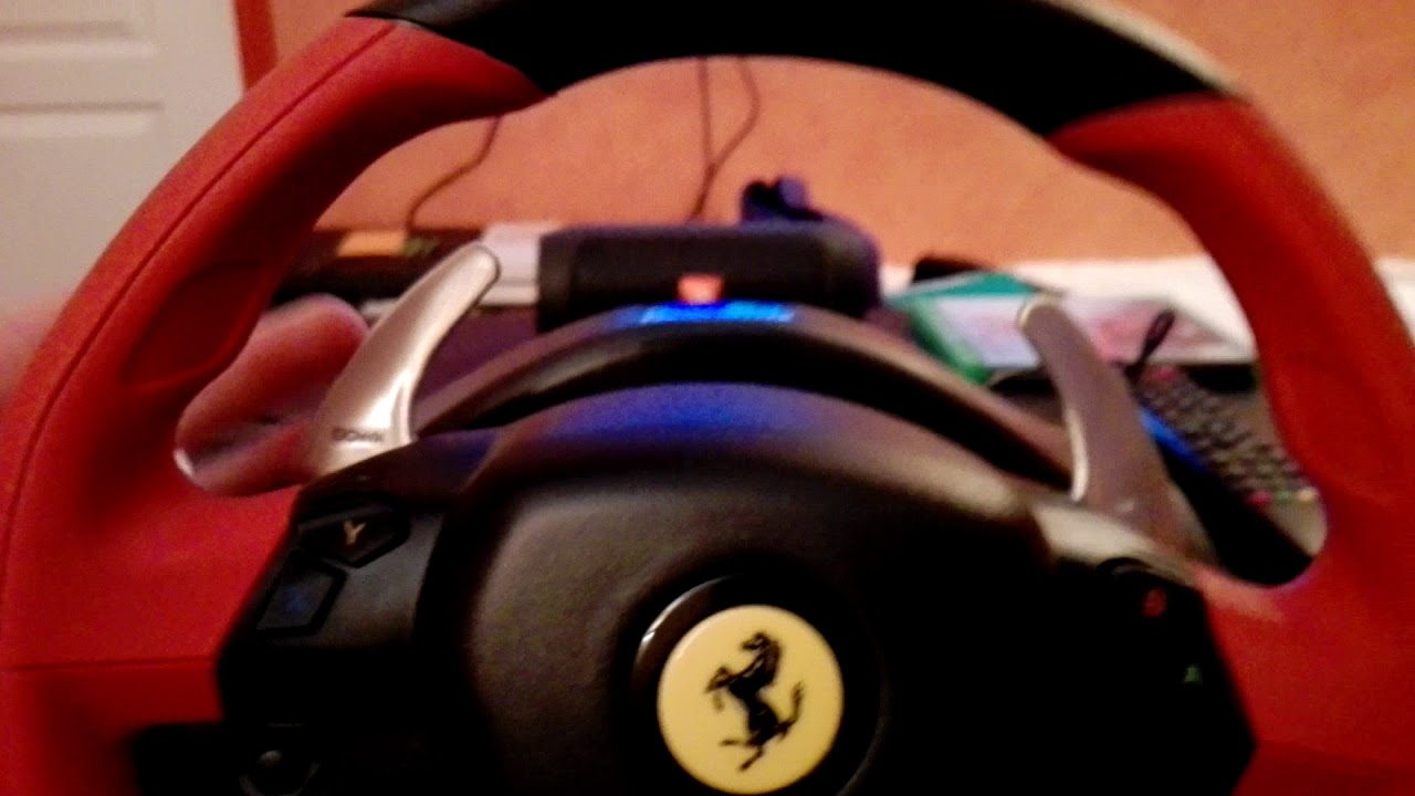 thrustmaster 458 spyder xbox one - YouTube