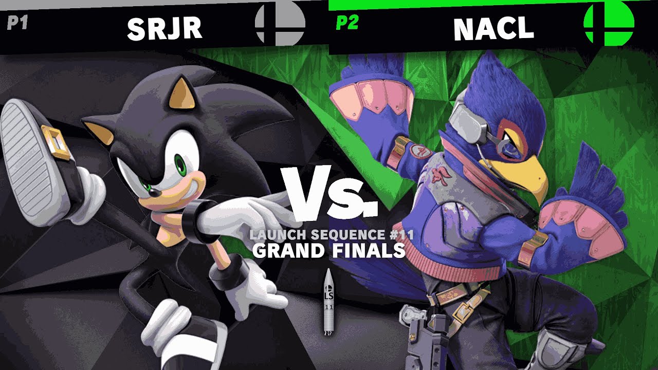 Launch Sequence #11 - SRJR (Sonic, Terry) vs. NaCl (Falco) SSBU ...