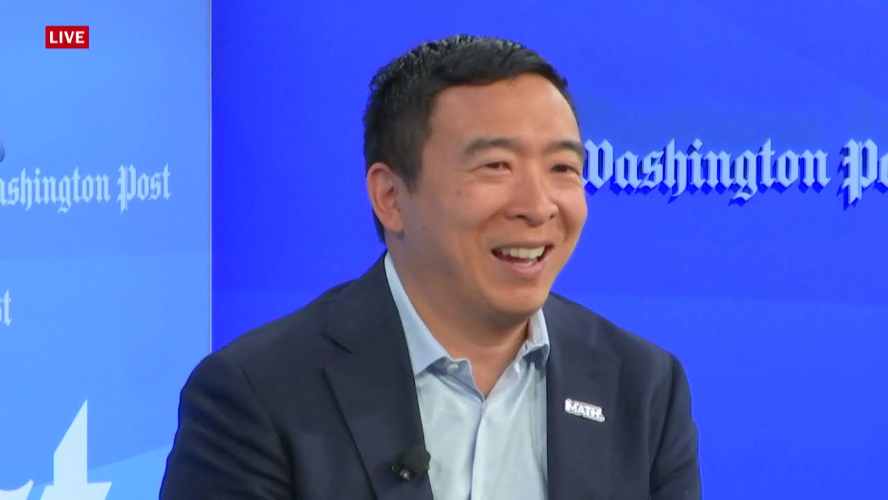 Presidential candidate Andrew Yang talks 2020 election | Washington ...