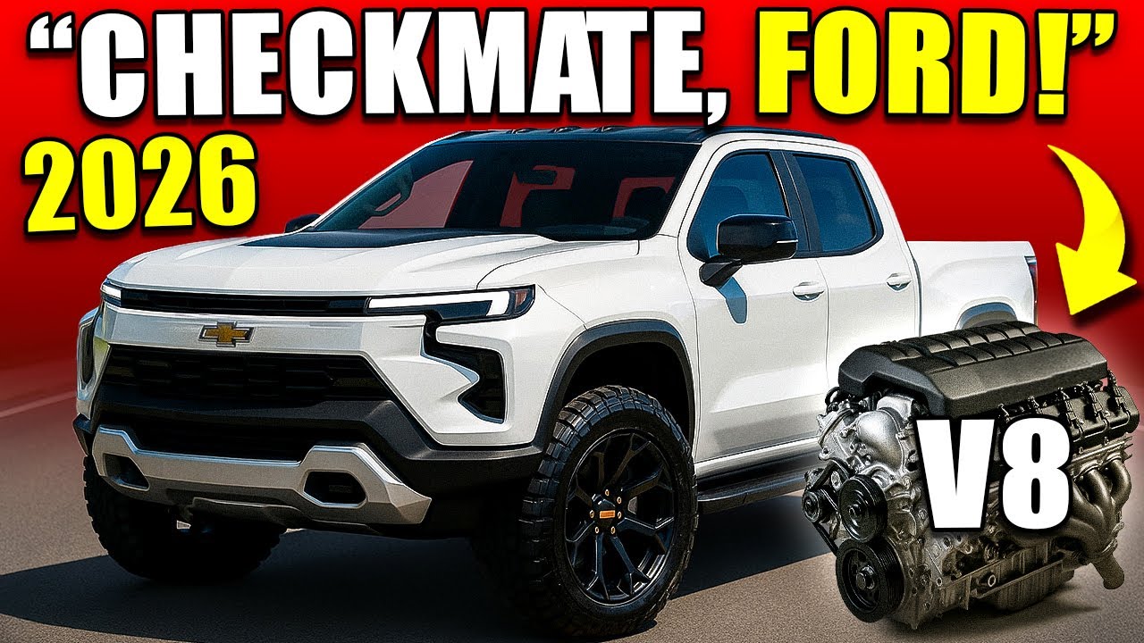 ALL-NEW V8 Engine for 2026 Chevrolet Silverado Made Me CRY Tears of Joy ...