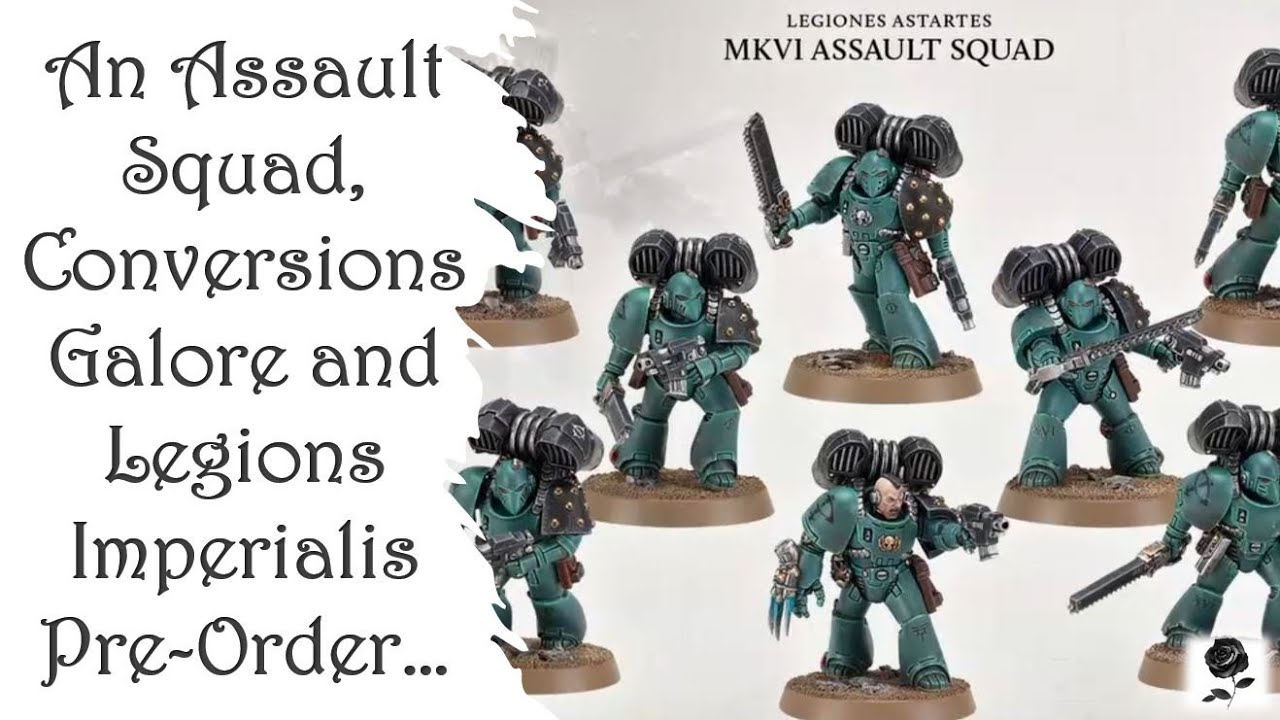 Horus Heresy: An Assault Squad, Conversions Galore and Legions ...