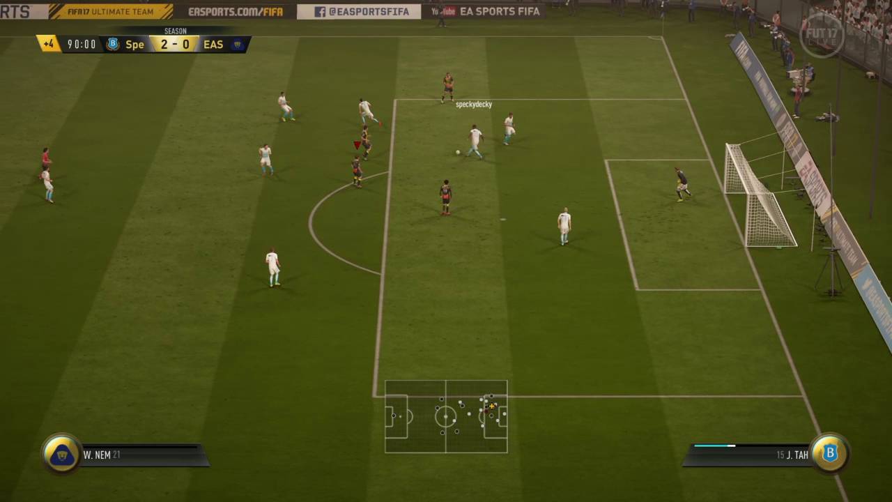 FIFA 17 - CPU dosnt change indicator ? Triangle pass - YouTube