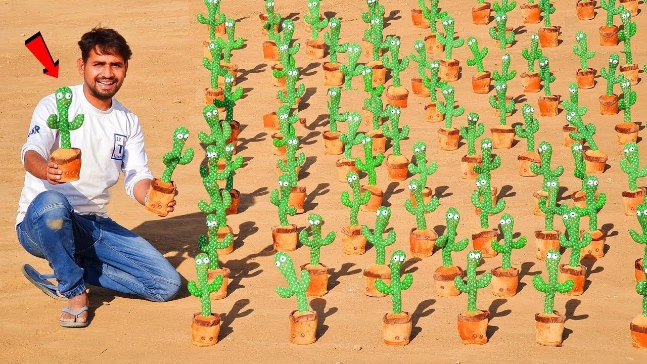 Musical cactus tree toy unboxing | dancing toy | amazing toy 👍🤩 - YouTube