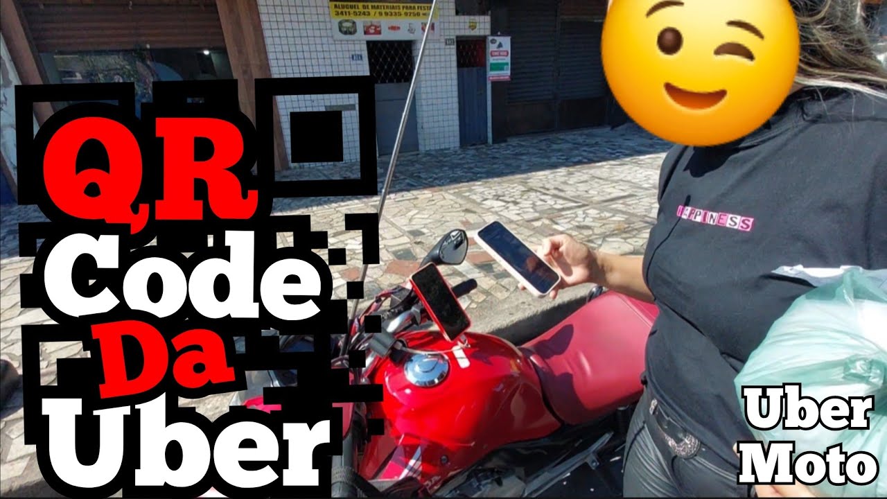 PRIMEIRA VEZ USANDO O QR CODE DA UBER 😱 - YouTube