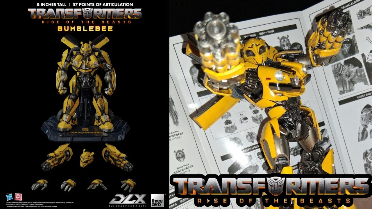 BUMBLEBEE - Three Zero DLX - TF ROTB - Action Figure Unboxing & Review ...