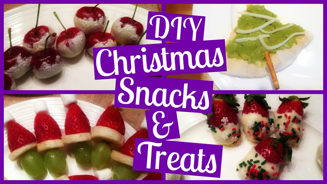 DIY Christmas Treats & Snacks! - YouTube