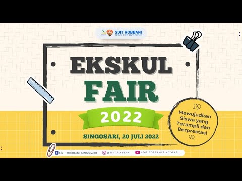 Ektrakurikuler SDIT Robbani 2022-2023 - YouTube