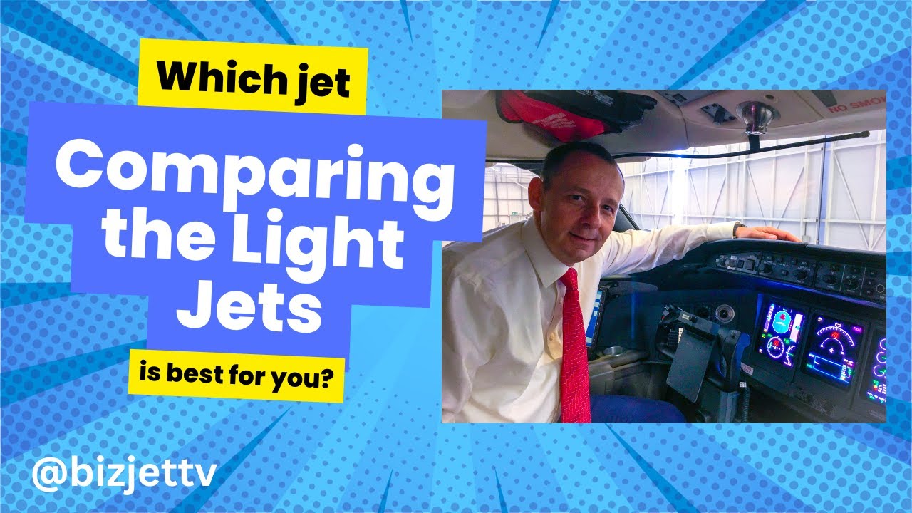 Comparing the Light Jets: Phenom 300/Hondajet/CJ4 - YouTube