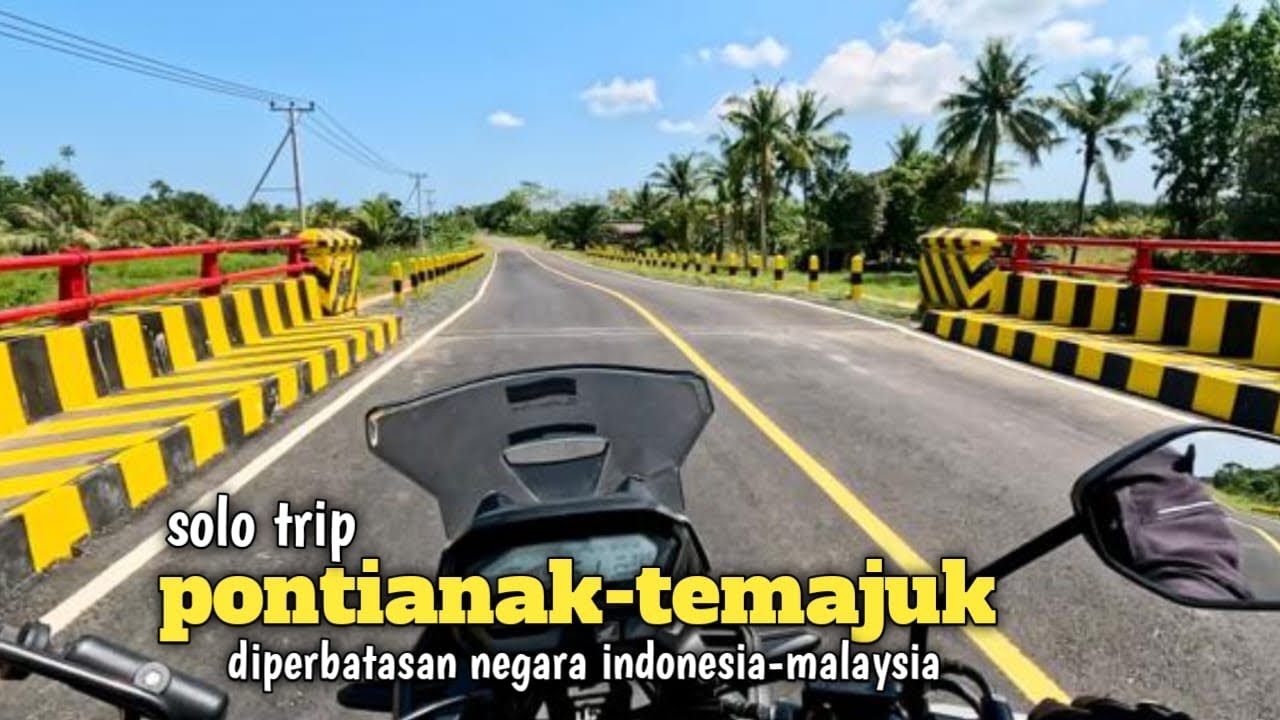 Perjalanan panjang dari pontianak menuju perbatasan indonesia-malaysia ...