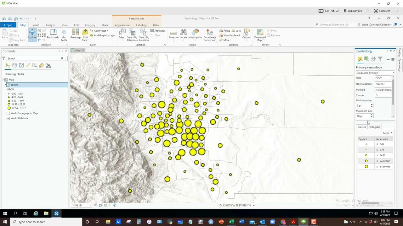 Formatting -- Choropleth (Graduated Color); Graduated Symbol; Dot Density - YouTube