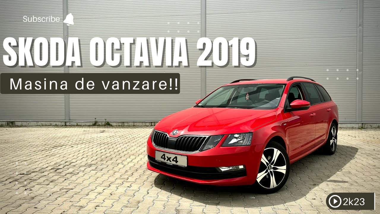 POV ⎮ MASINA DE VANZARE Skoda Octavia 2019 2.0 TDI 150 Hp EURO 6 ...