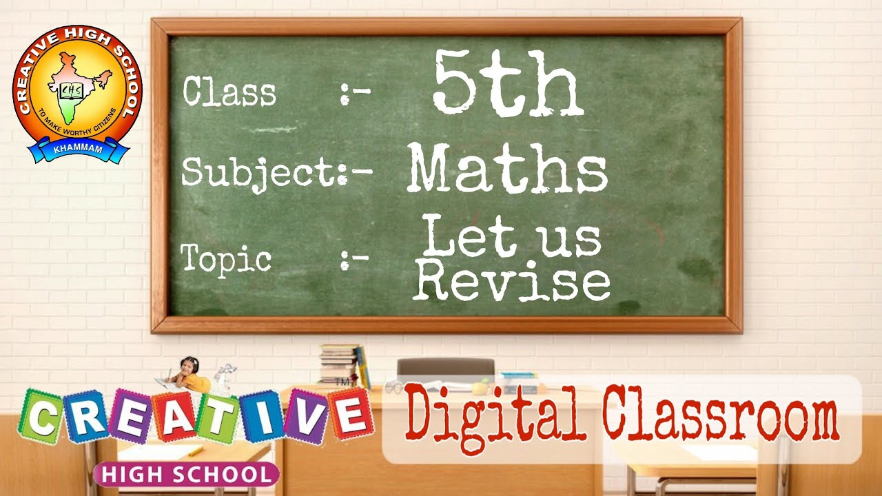 Maths Let Us Revise YouTube maths-let-us-revise-youtube