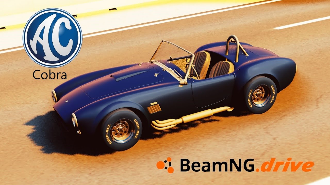 BeamNG DRIVE Mods - 1966 AC Cobra - YouTube