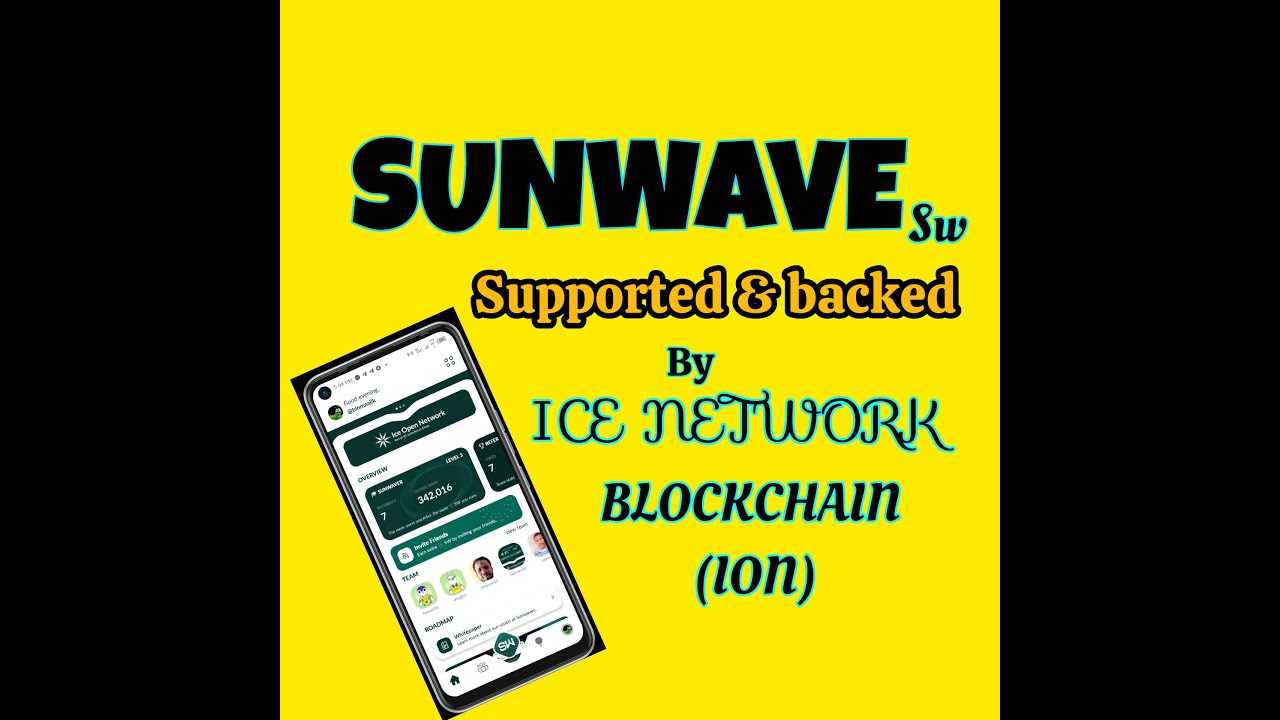 $SunWave MINING COMPLETE GUIDE || FIRST PROJECT ON ICE NETWORK ...