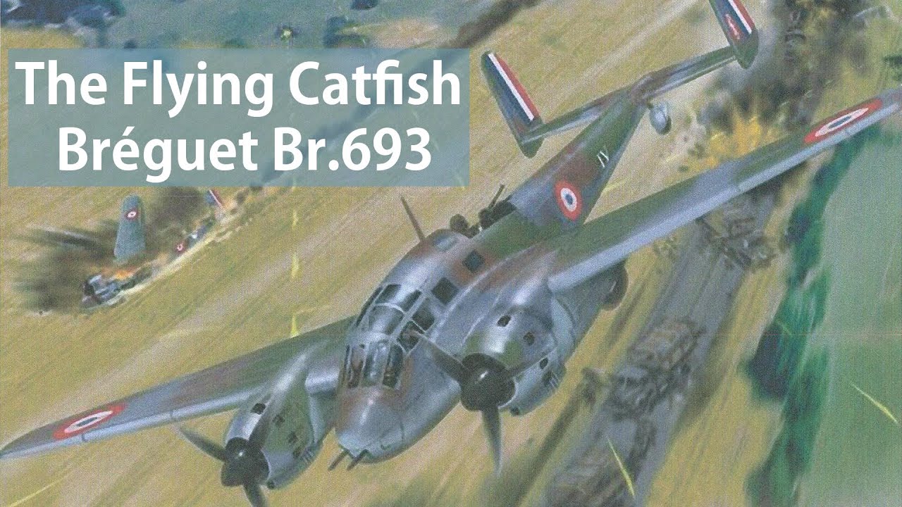 The Flying Catfish - the French Air Force Bréguet Br.693 AB2 Ground ...