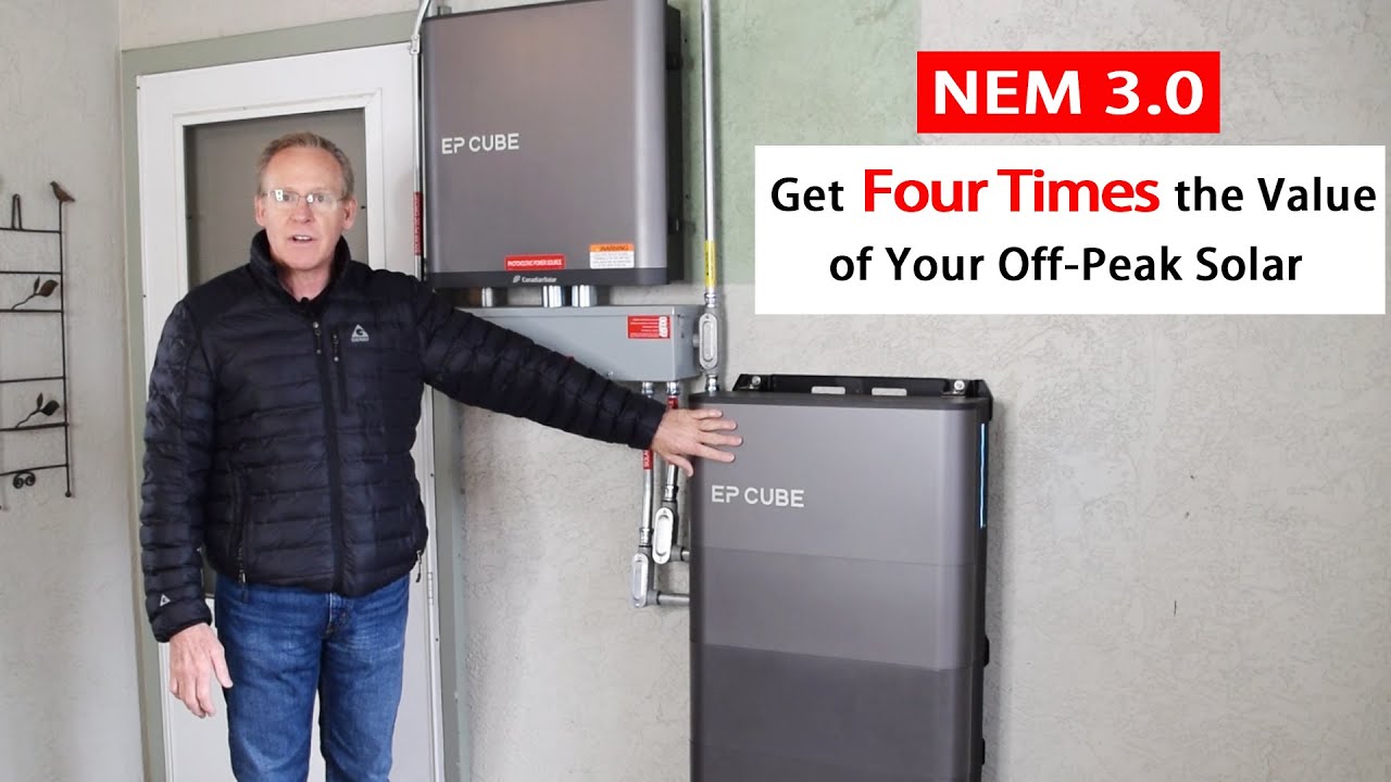 Get Four Times the Value of Your Off-Peak Solar with EP Cube energy ...