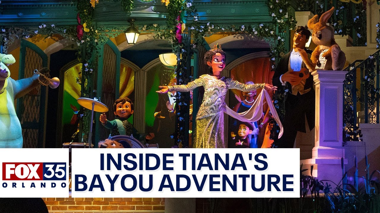 First look inside Tiana's Bayou Adventure at Magic Kingdom - YouTube