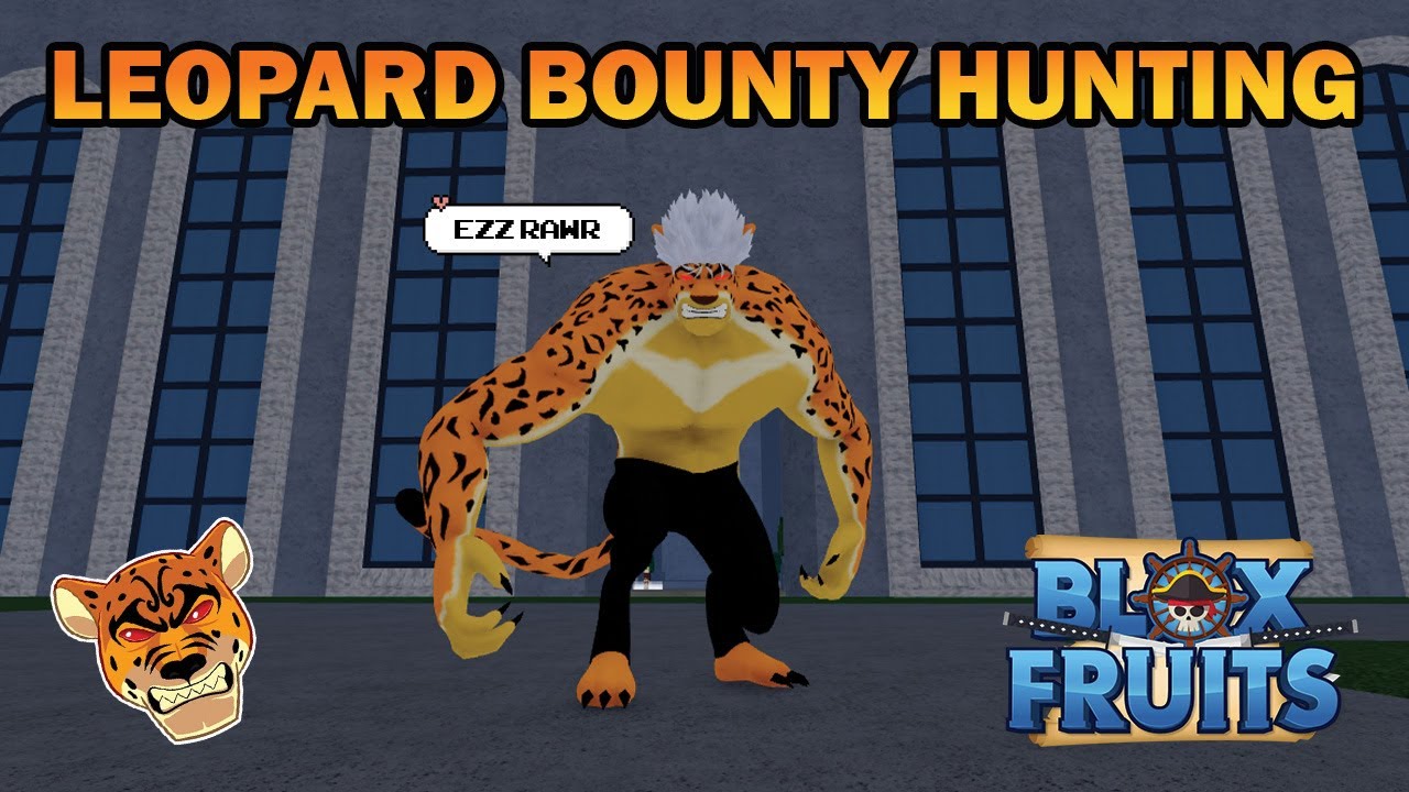 Leopard Spam + Shark V4 Bounty Hunting 🔥| Blox Fruits - YouTube