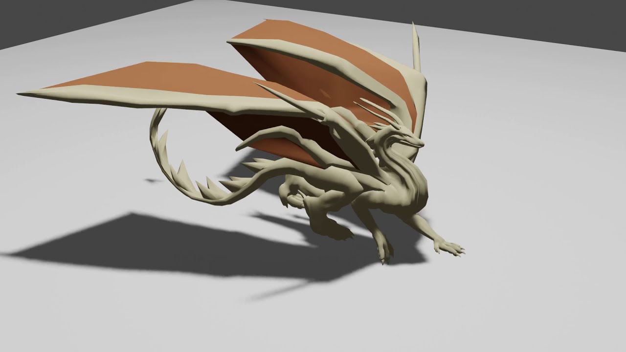 Dragon Roaring Animation - YouTube