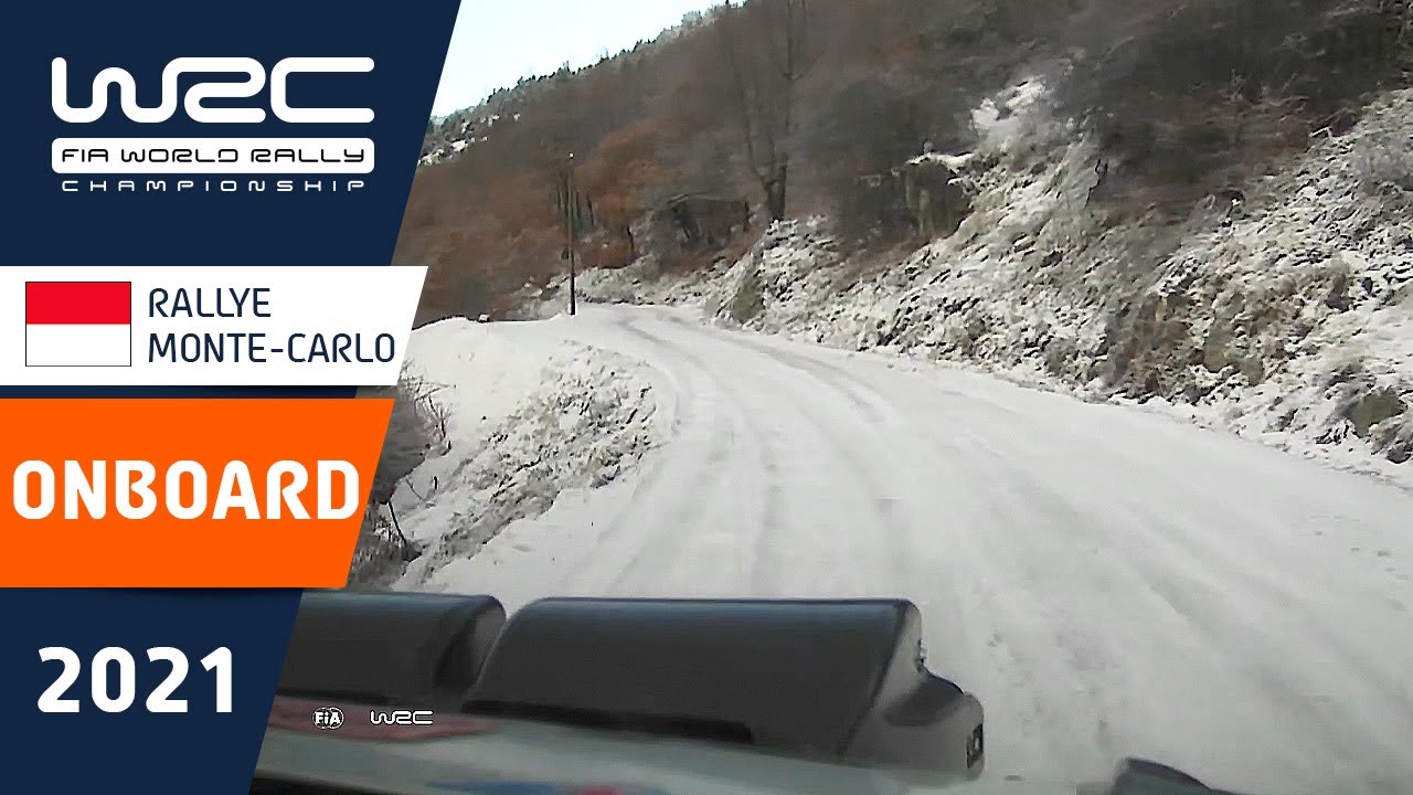 WRC - Rallye Monte-Carlo 2021: ONBOARD compilation M-Sport Ford - YouTube